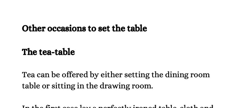 Dining Manners: Table Etiquette Guide - Pocket Guide Laying the Table ...