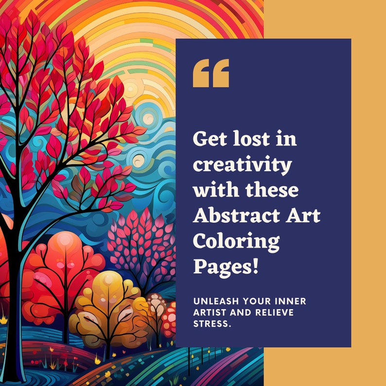 Nature-inspired Portraits Coloring Pages - Landscape Digital Coloring ...