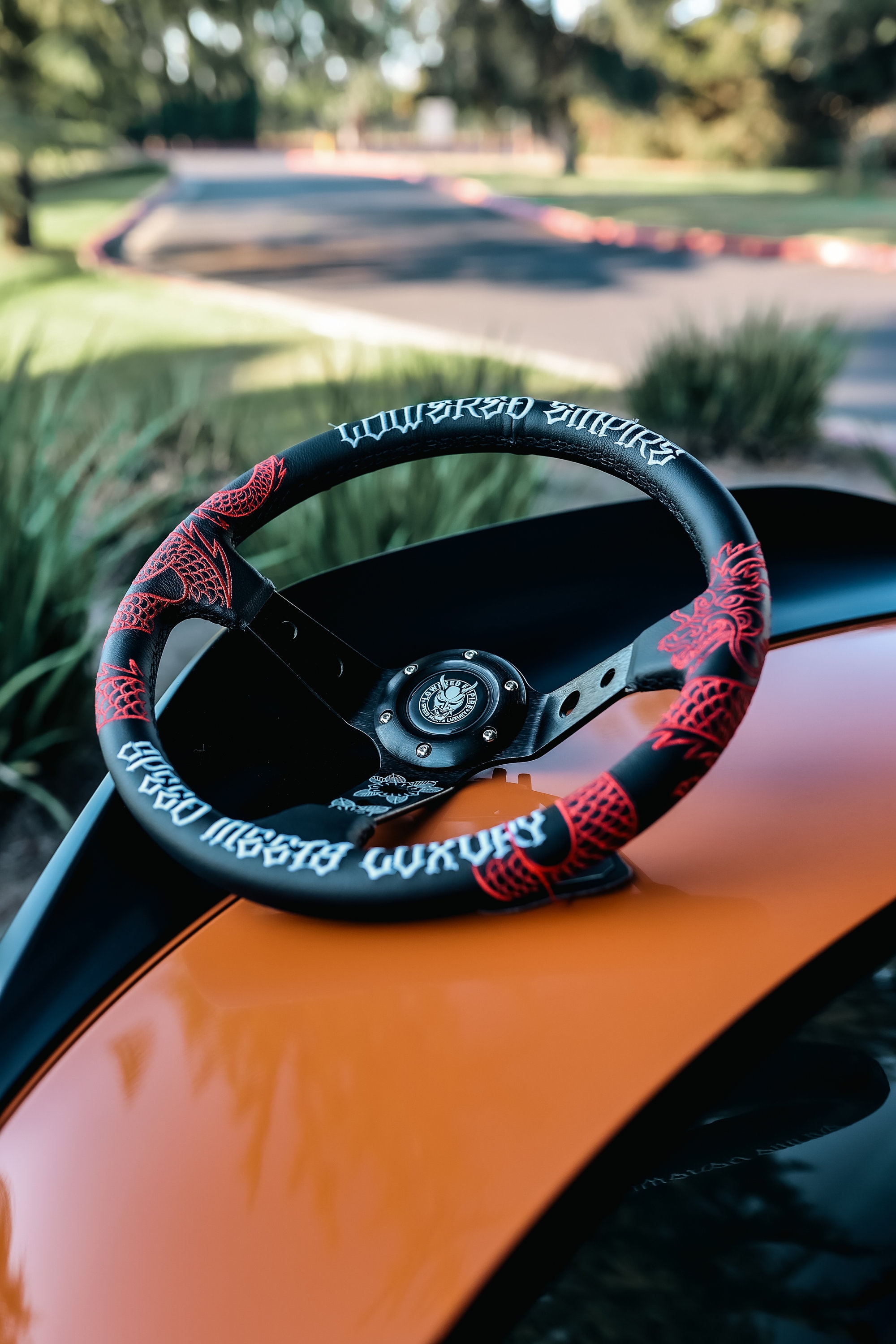 Lowered Empire Dragoon X Limited Edition Premium Steering Wheel 330 ...
