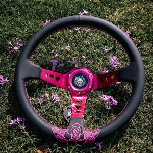 Pink Hearst Premium Steering Wheel 330 Dish - Etsy