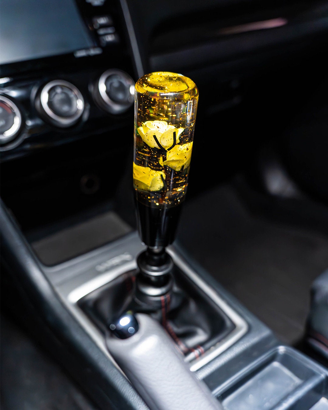 Yellow Deadly Roses 6 Inch Shift Knob - Etsy