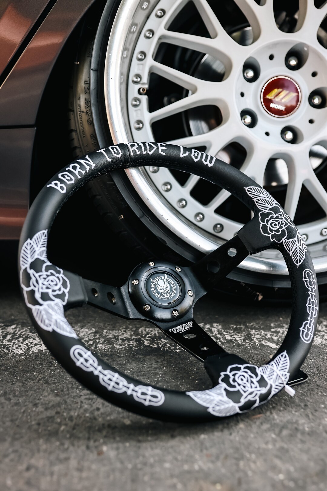 Lowered Empire Killer Roses Steering Wheel 330mm - Etsy