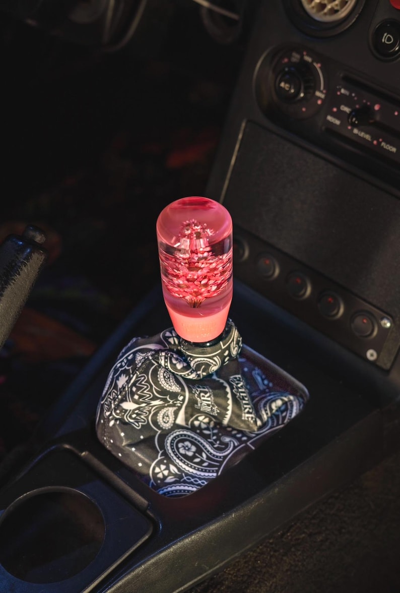 Pink Sakura Flowers Shift Knob | Universal Manual Car Shifter - Etsy