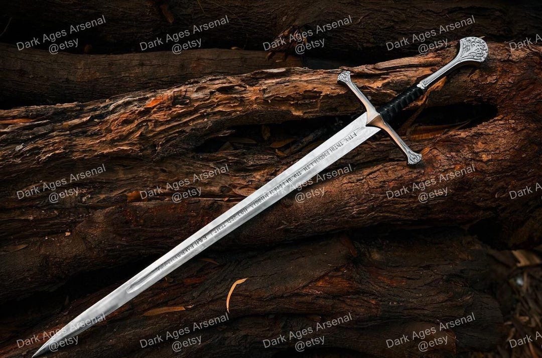 Anduril Sword of Strider Limited Edition With Free Scabbard, Lord of ...