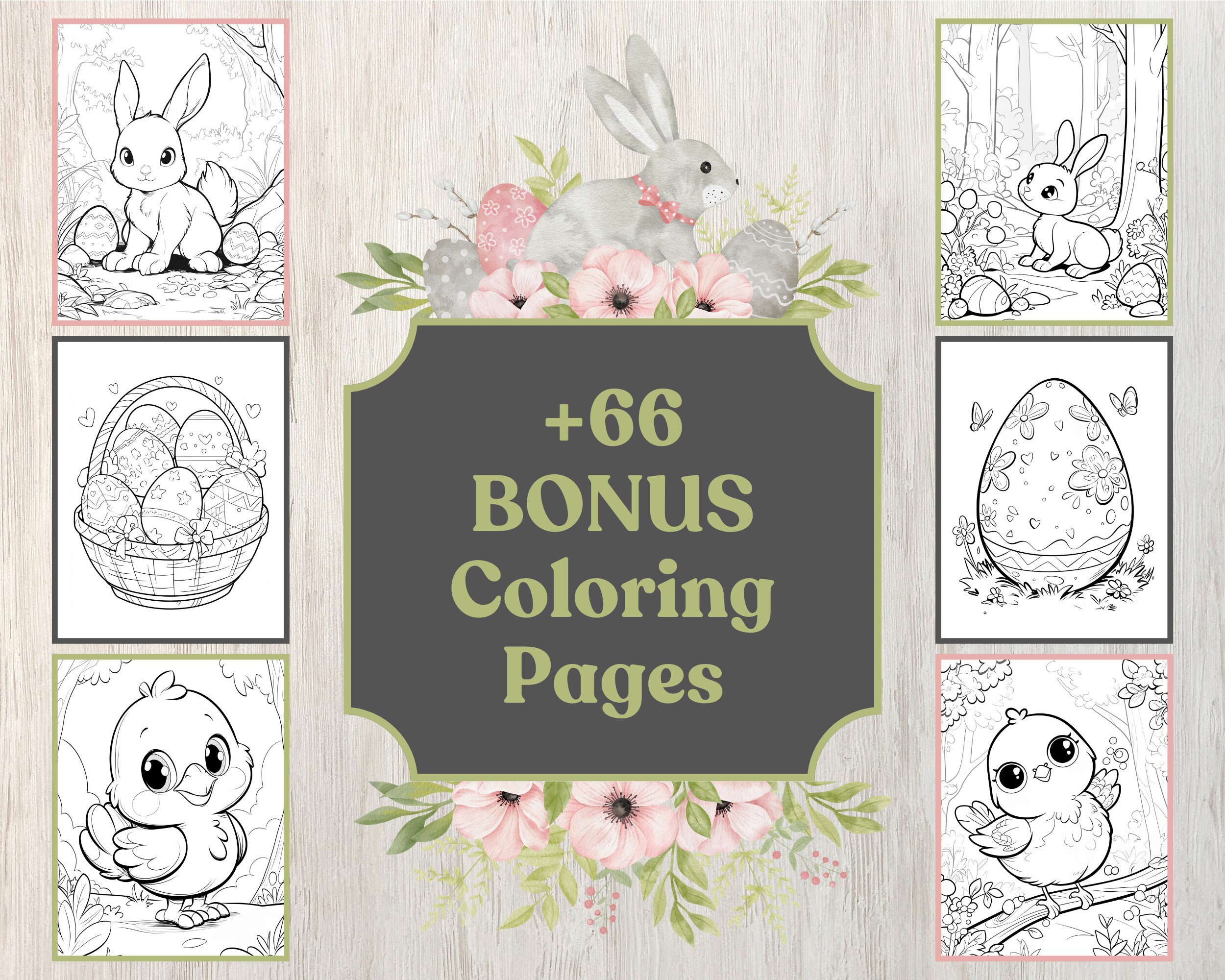 Printable Easter Kindergarten Activities Bundle, Printable Easter ...