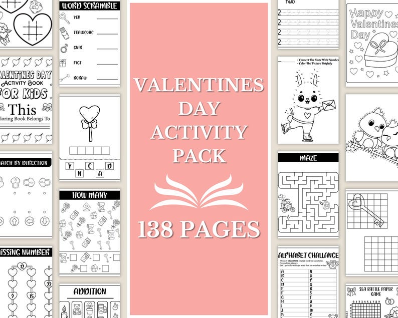 Preschool Pre-k + Kindergarten Learning Bundle | Printable Activity ...