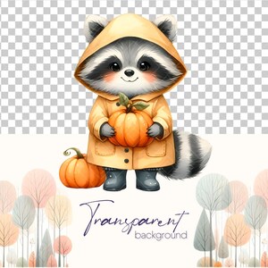 Fall Animals Clipart, Autumn Animals, Cute Woodland Animals, Nursery ...