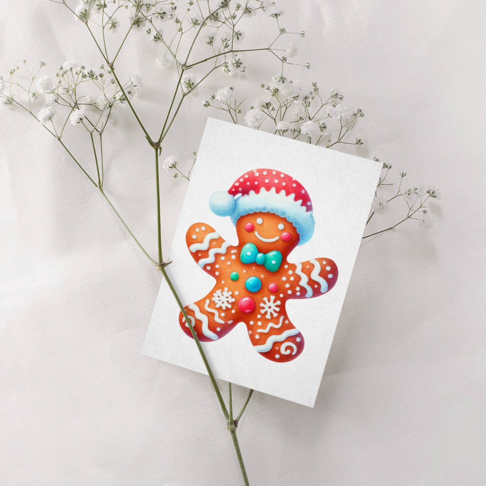 Christmas Candy Clipart, Watercolor Christmas Sweets, Candy Cane PNG ...