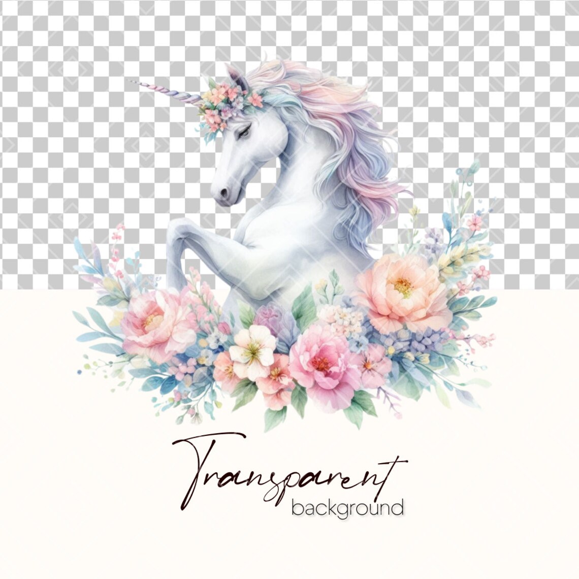 Unicorn Watercolor Clipart, Cute Unicorn, Unicorn Png, Unicorn PNG ...