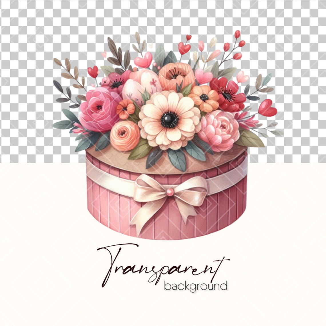 Watercolor Valentines Day Clipart, Sweet Valentine Clipart Bundle ...