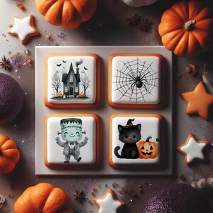 Cute Halloween Watercolor Clipart Bundle, Pumpkin Clipart, Halloween ...