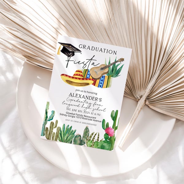 Fiesta Graduation Party - Etsy
