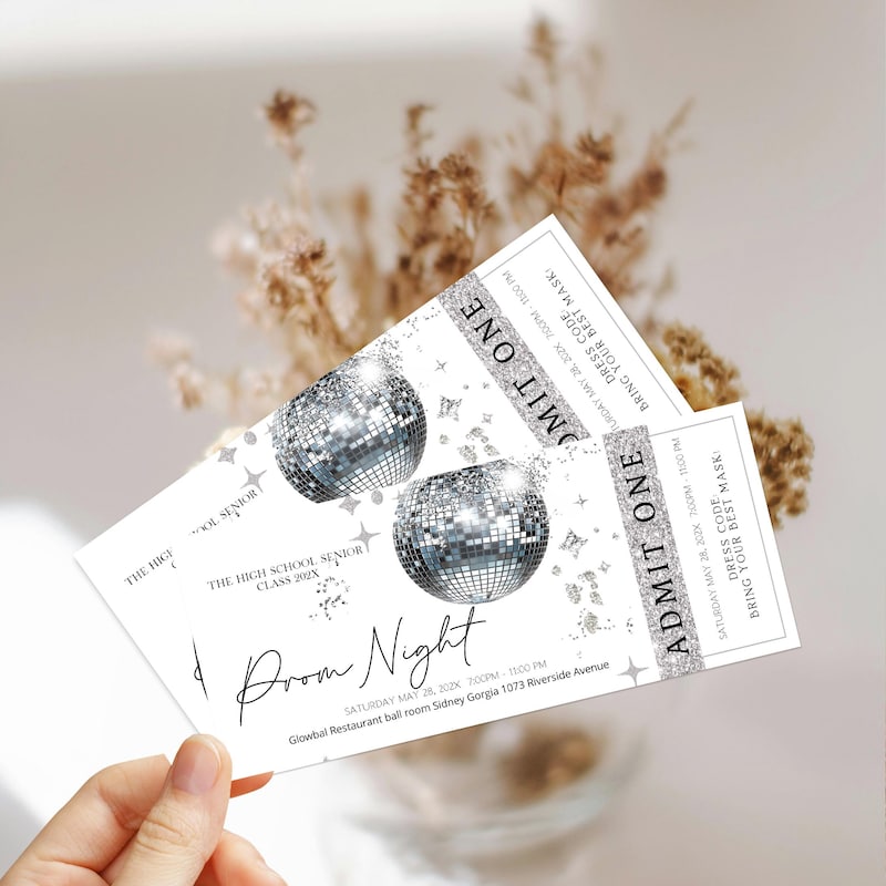Prom Invitations Tickets - Etsy