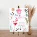 Let’s Go Girls Birthday Welcome Sign Template, Editable Disco Cowgirl ...