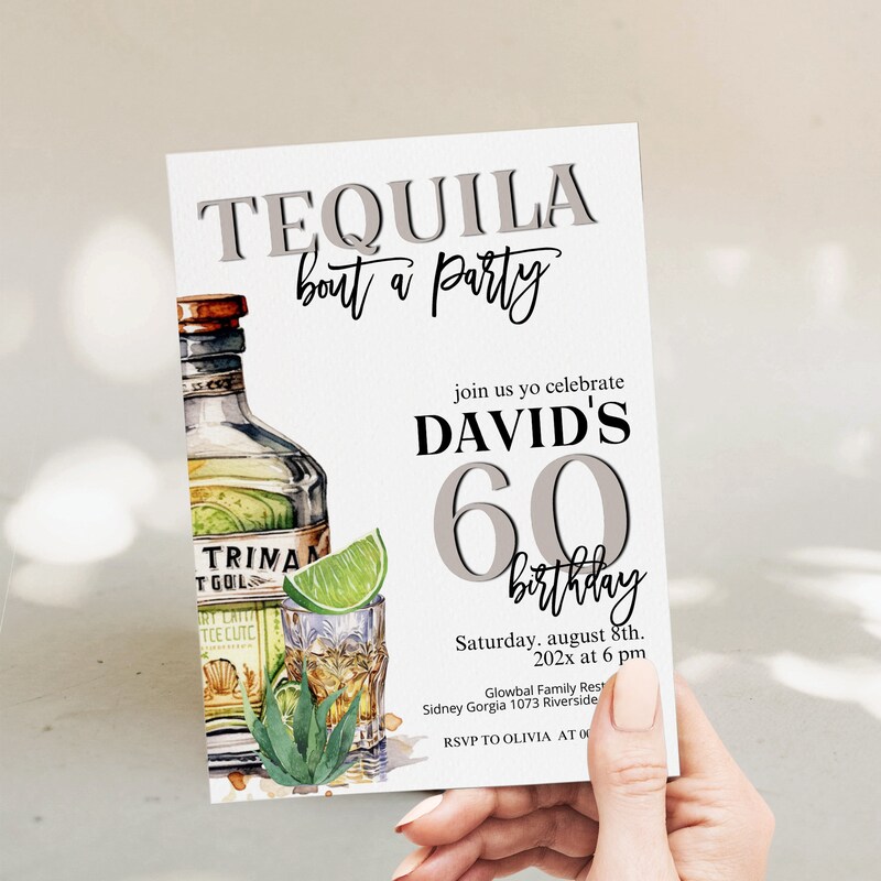 Don Julio Invitation - Etsy