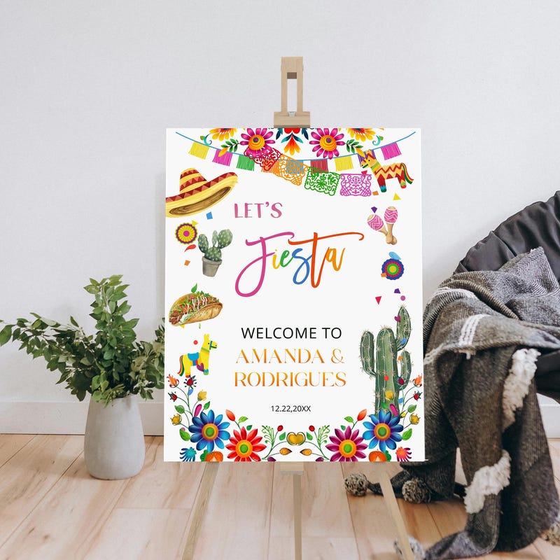 Fiesta Sign - Etsy