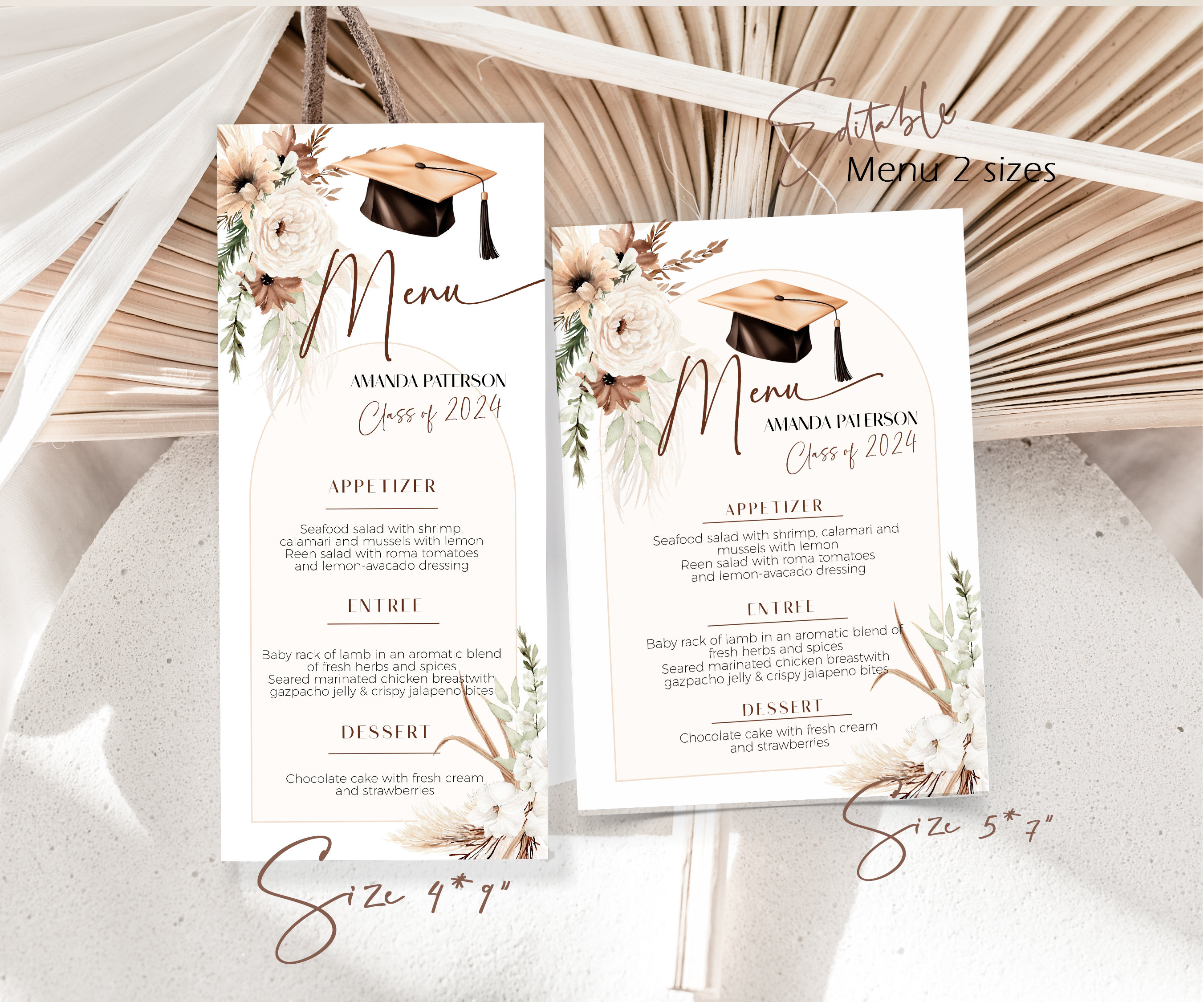 Graduation Dinner Program Agenda