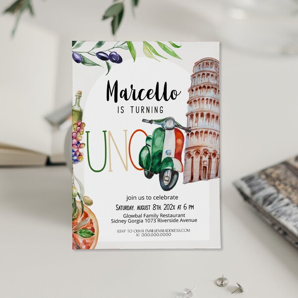 Uno Invitation - Etsy