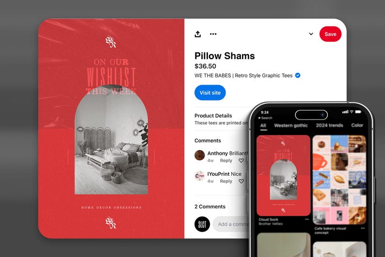 Western Gothic Template, Canva Templates for Business Owners, Personal ...