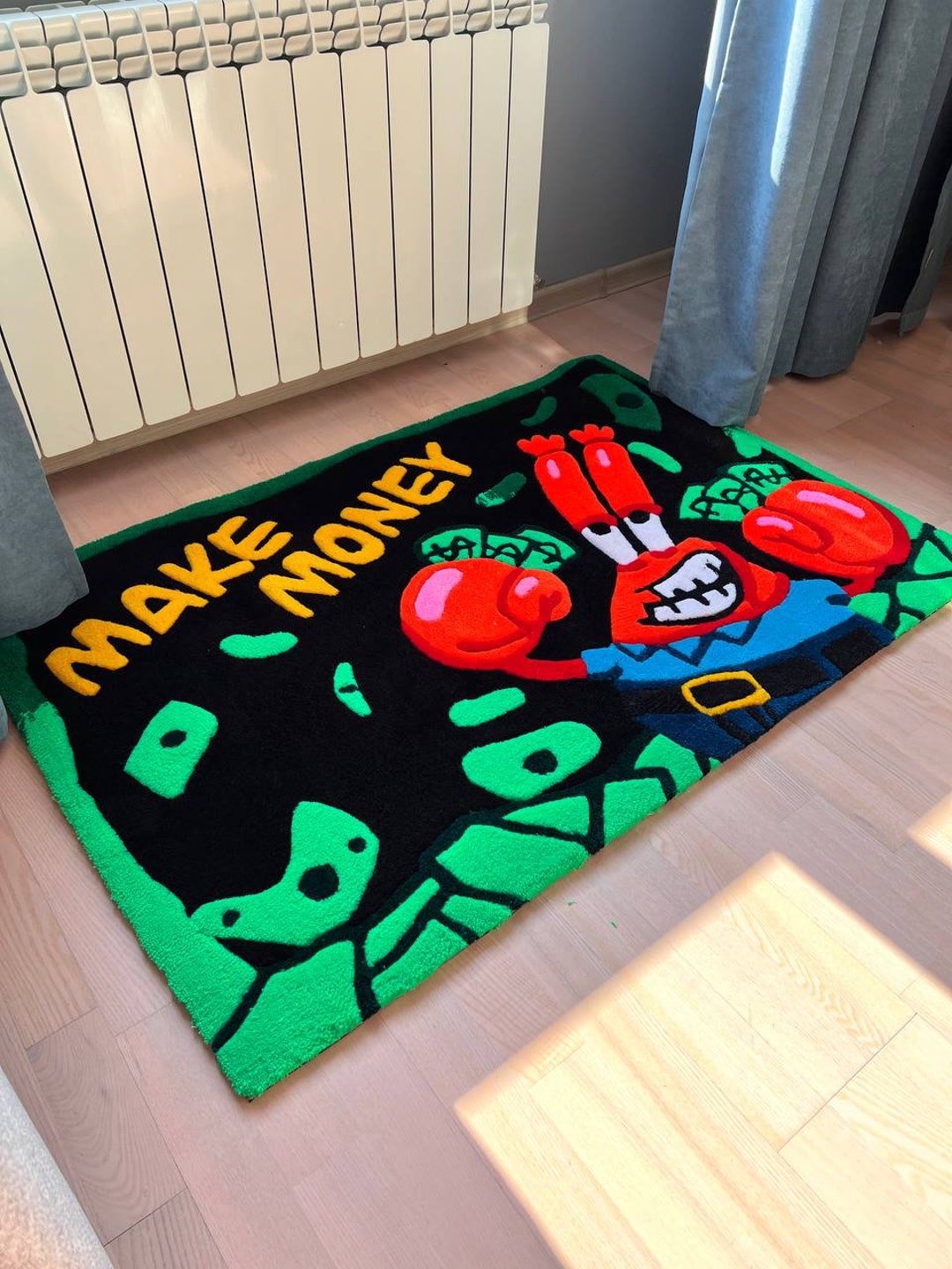 Cartoon Character Rug, Custom Handmade Rug, Cartoon Rugs, Kids Rugs ...