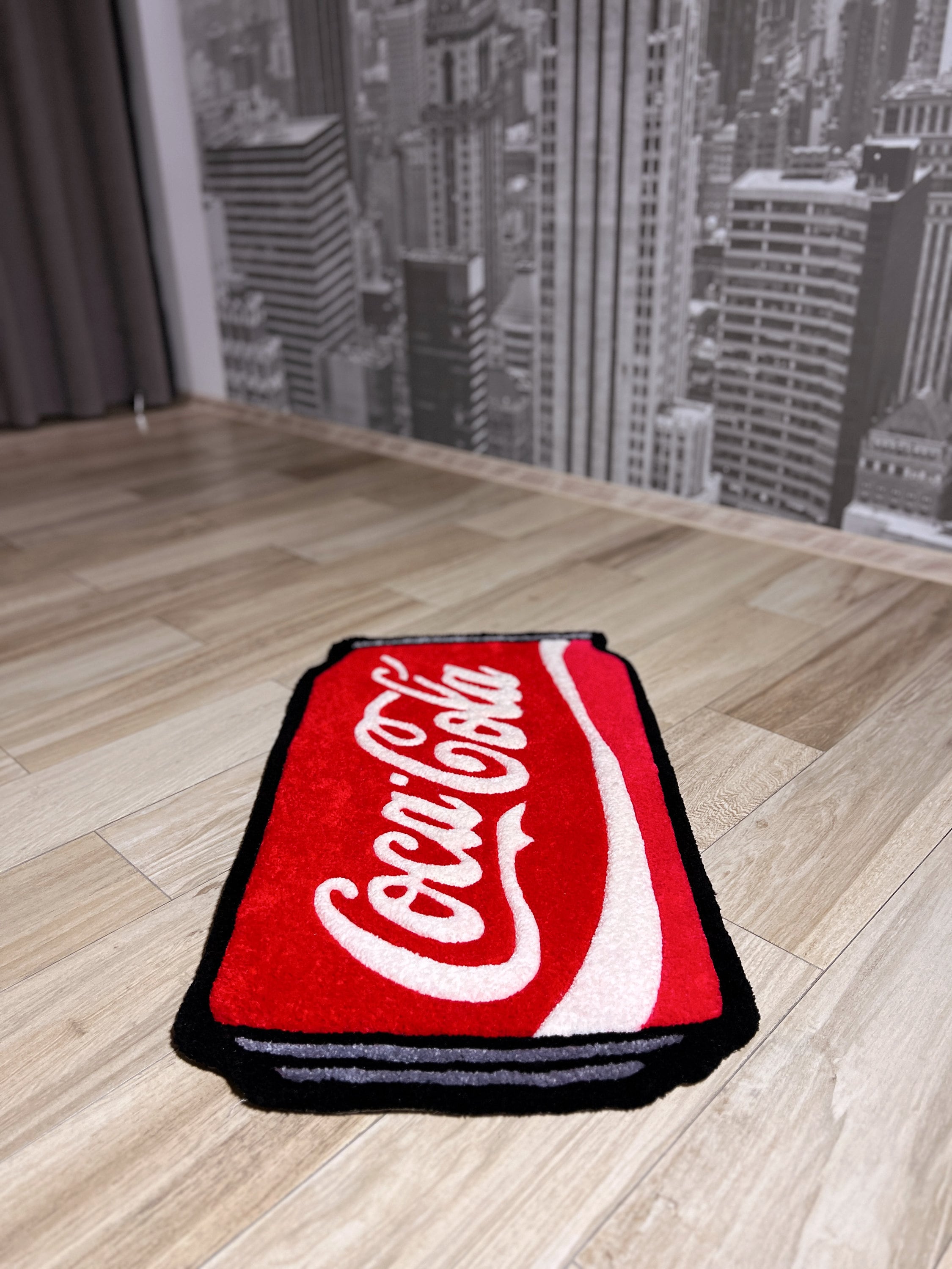 Coca Cola Rug Handmade Rug in Acrylic & Cotton - Etsy