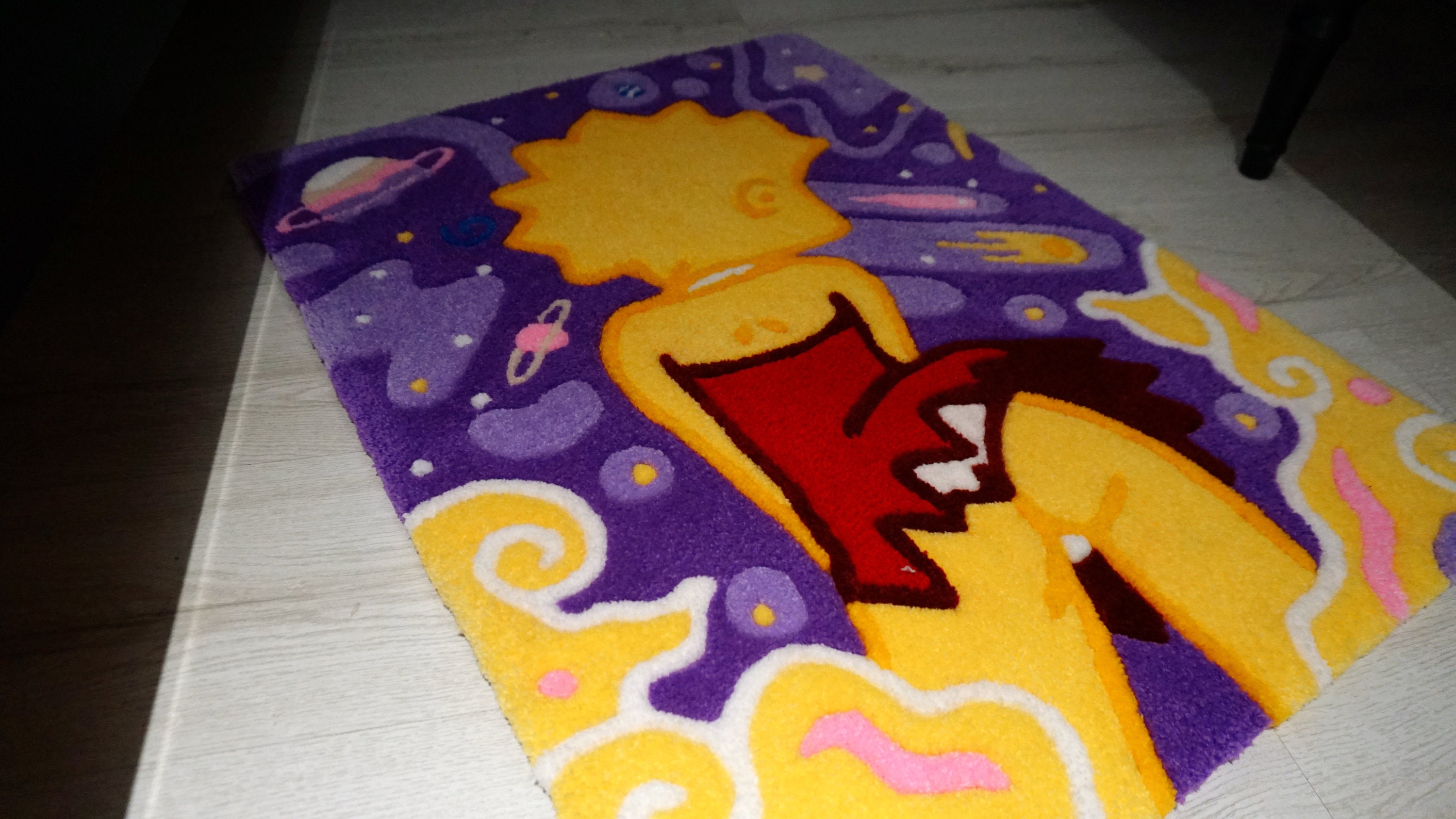 Horny Liza Dreaming Rug Custom Acrylic Cotton Rug Etsy