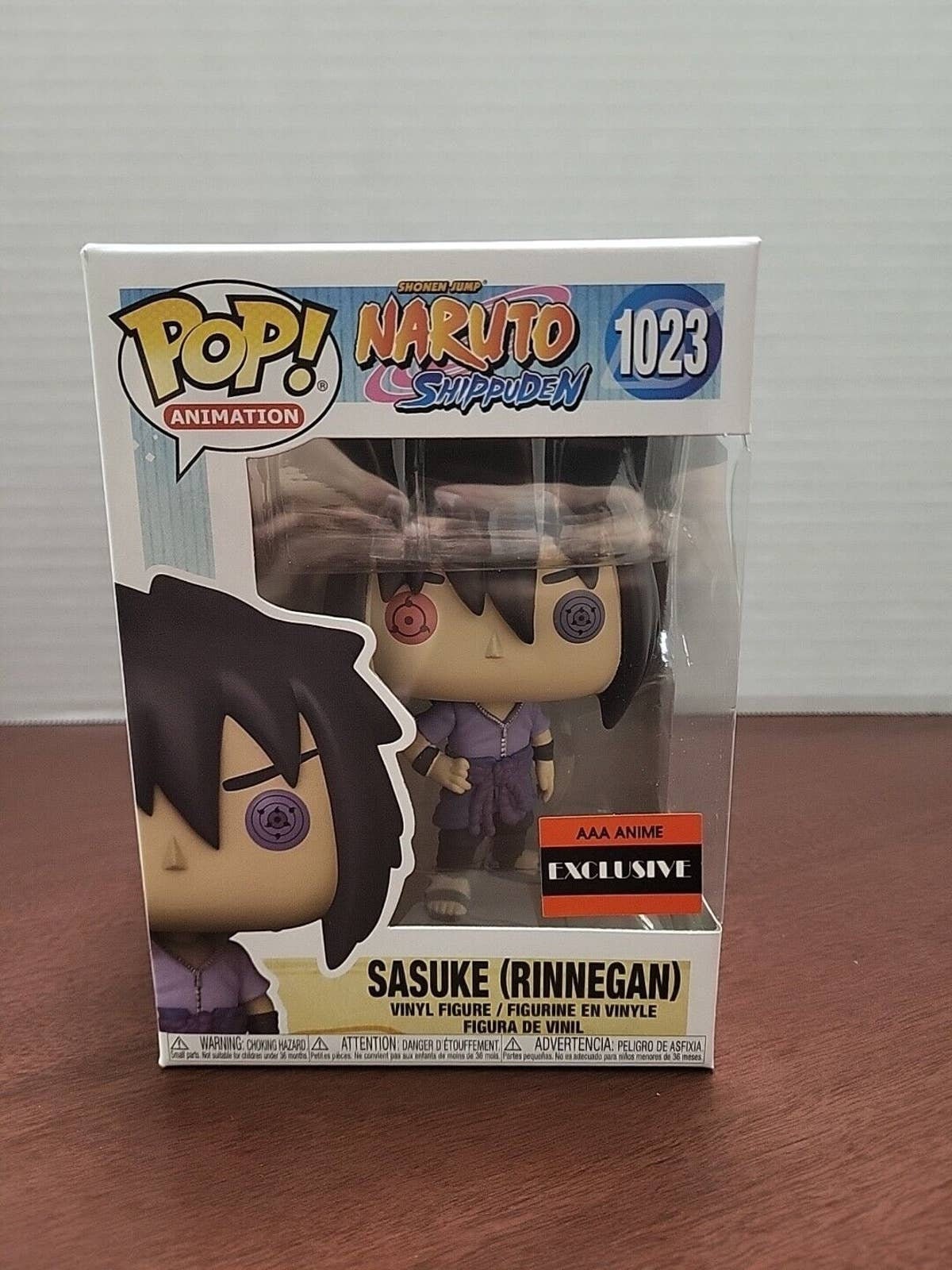 Funko Pop Vinyl: Naruto Shippuden Sasuke rinnegan AAA Anime AAA... - Etsy