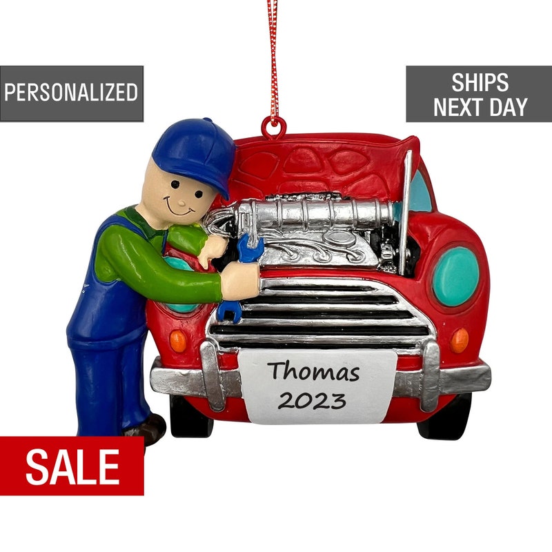 Car Repair Ornament 3 D - Etsy