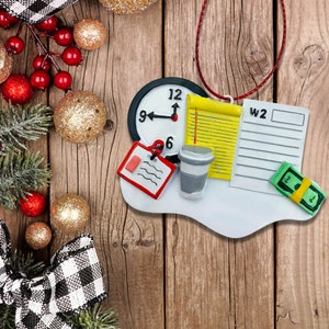 First Job Christmas Ornament, New Job Ornament, Fist Job Gift ...
