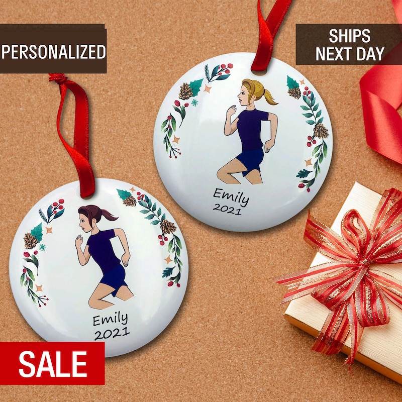 Runner Ornament - Etsy