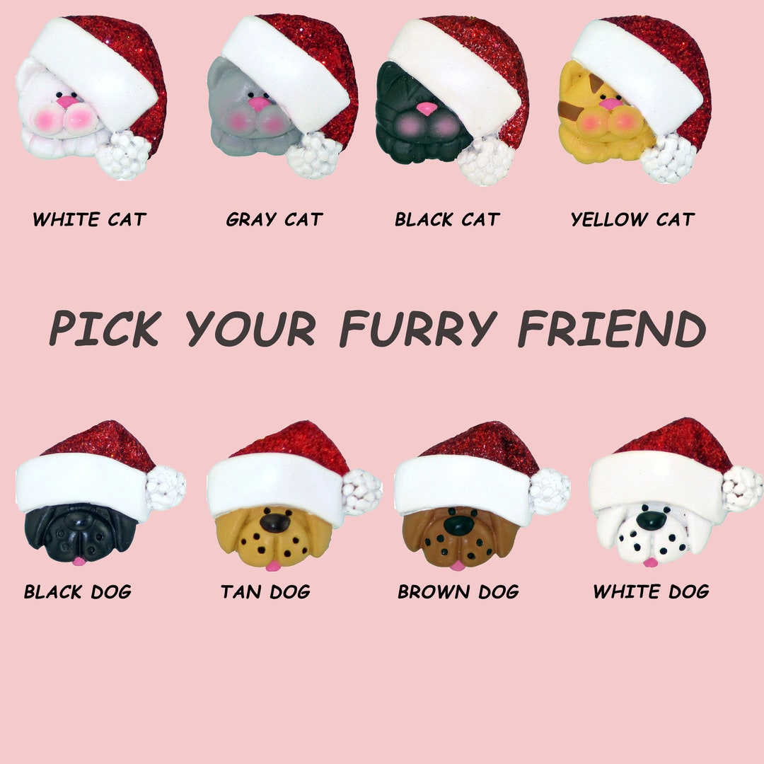 Add on Pets, Cats and Dogs to Add Your Own Ornament - Etsy