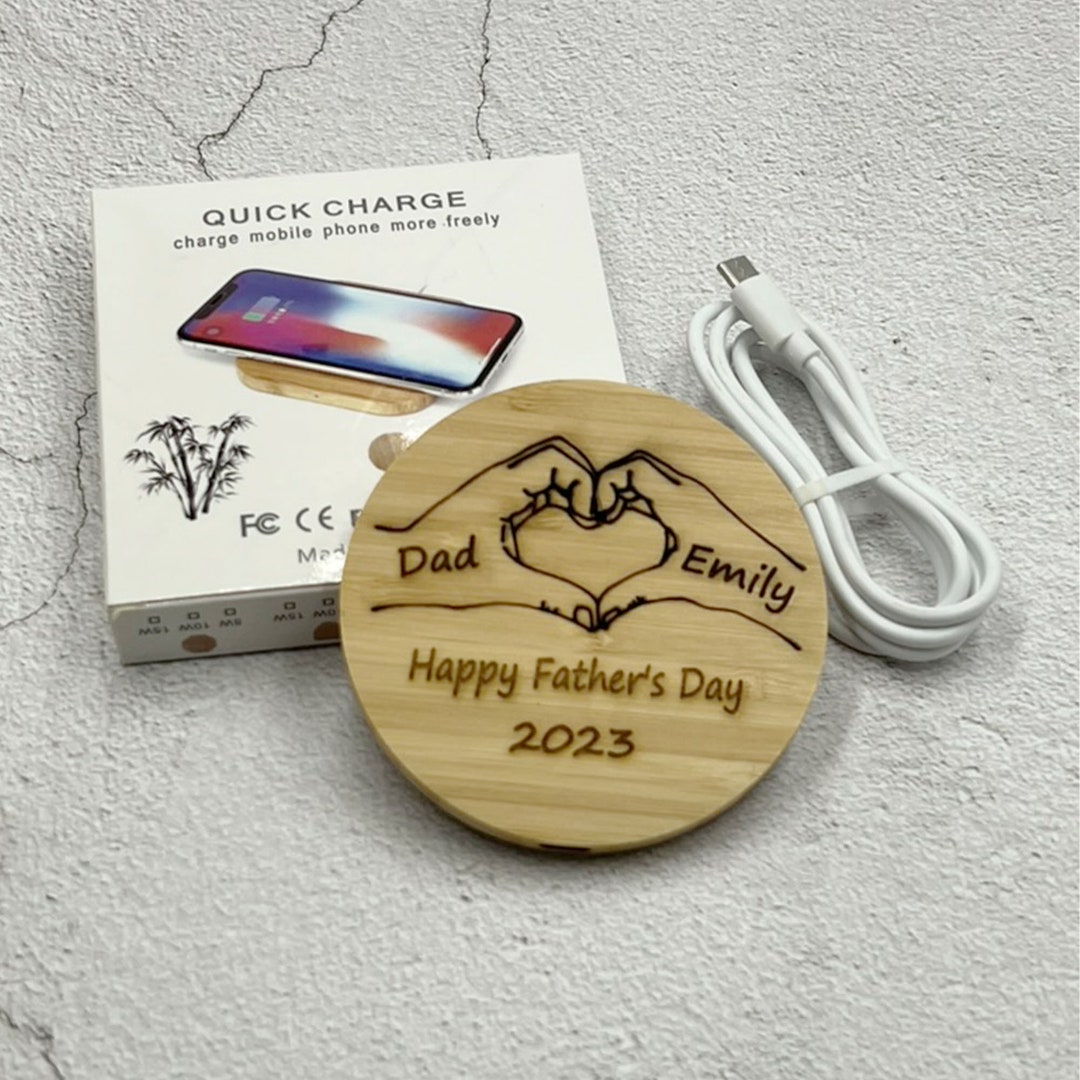 Personalized Wireless Charger, Wireless Charger With Name , Custom ...