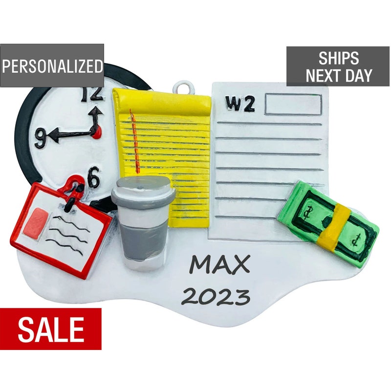 First Job Ornament 2025 - Etsy