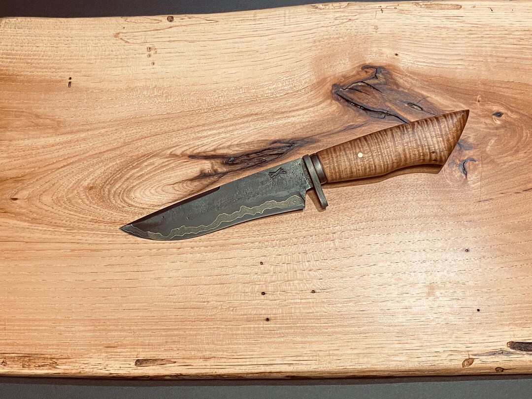 Scout in Lightning Strike Damascus - Etsy