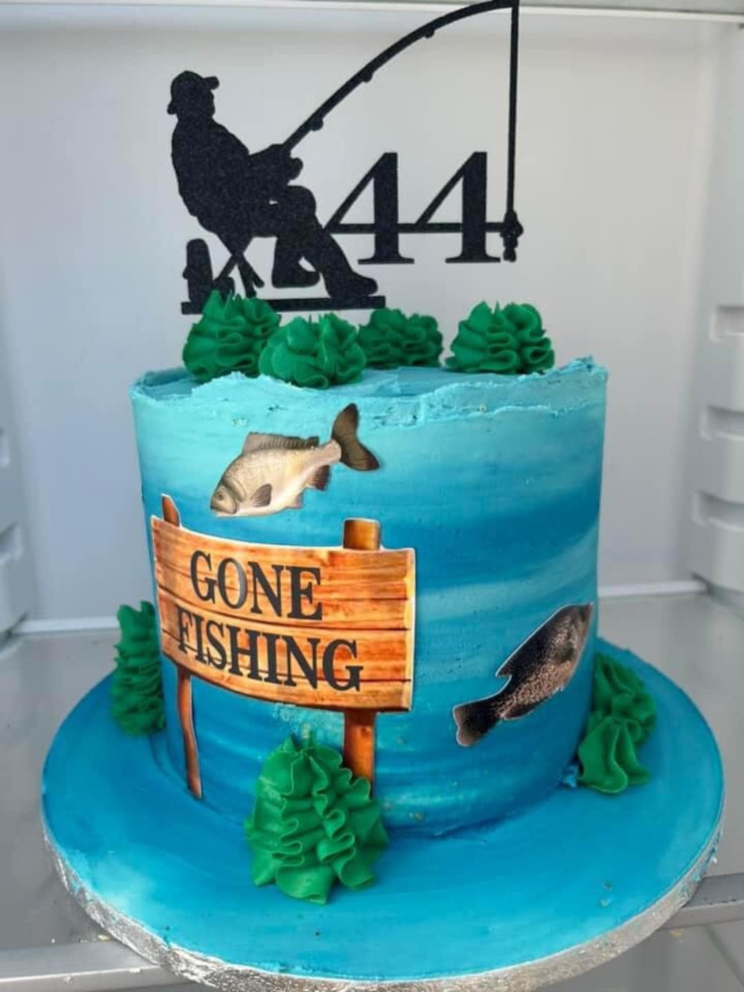 Fishing Cake Topper for Your Fisher Man Friend! - Etsy