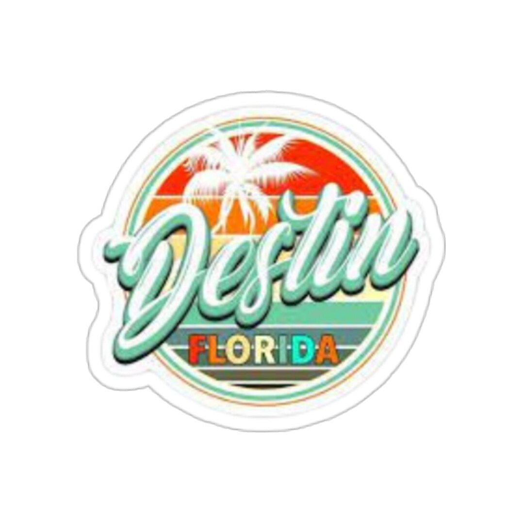 Coastal Destin Sticker - Etsy