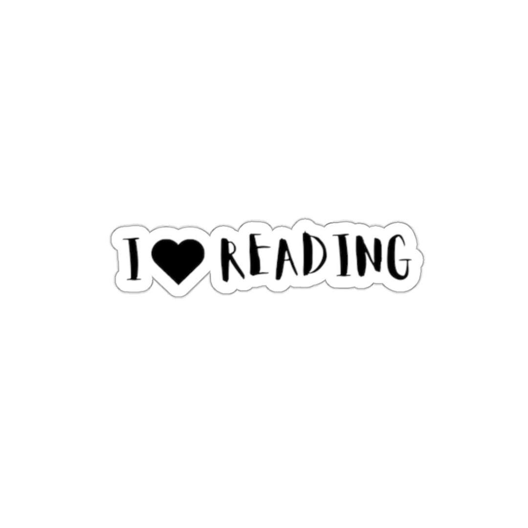 I Love Reading Sticker - Etsy
