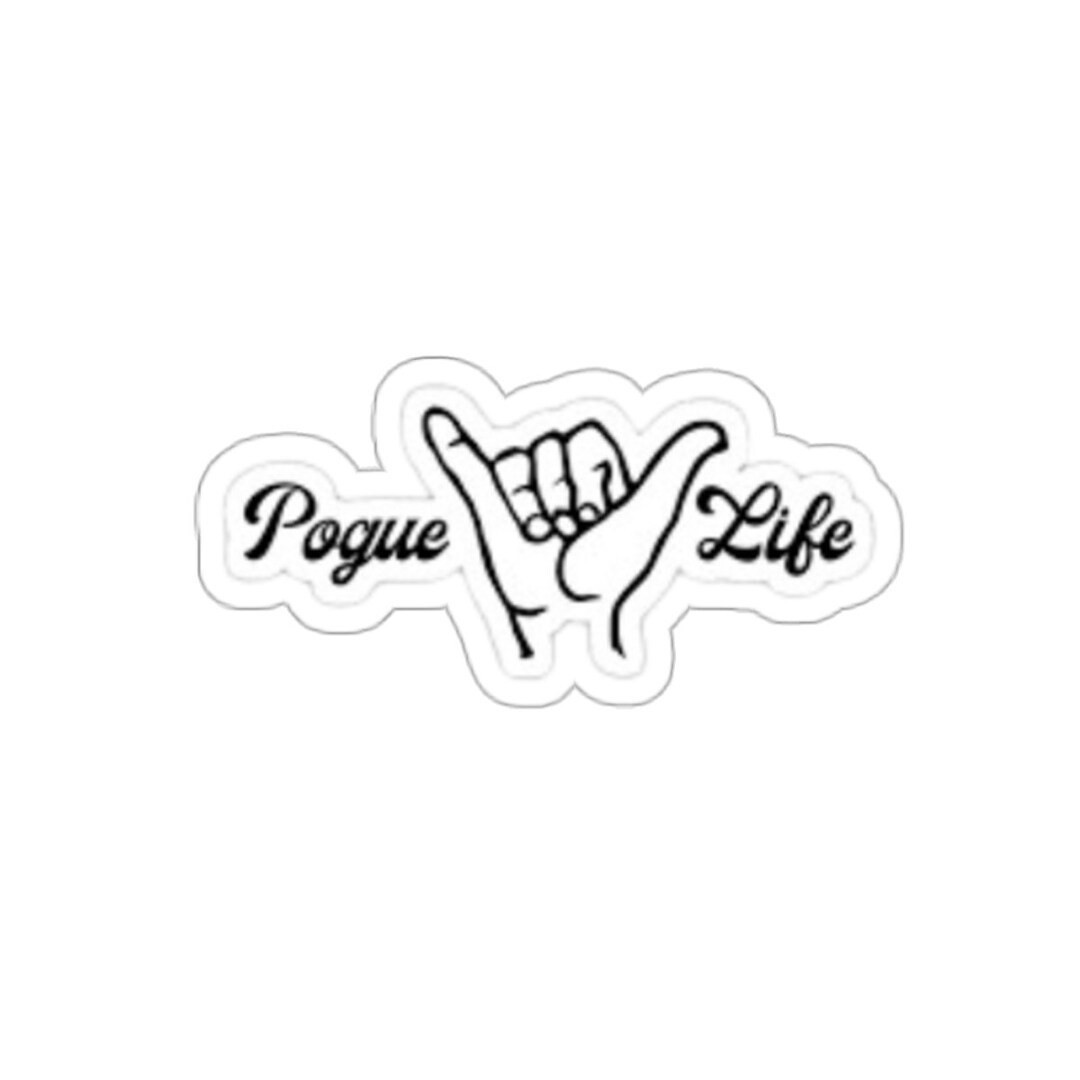 Pogue Life Sticker - Etsy