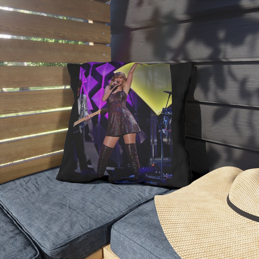 Taylor Swift Outdoor Pillow, Taylor Swift Gift, Patio Decor, Outdoor ...