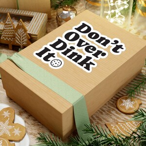 Don't Over Dink It Pickleball Sticker - Etsy