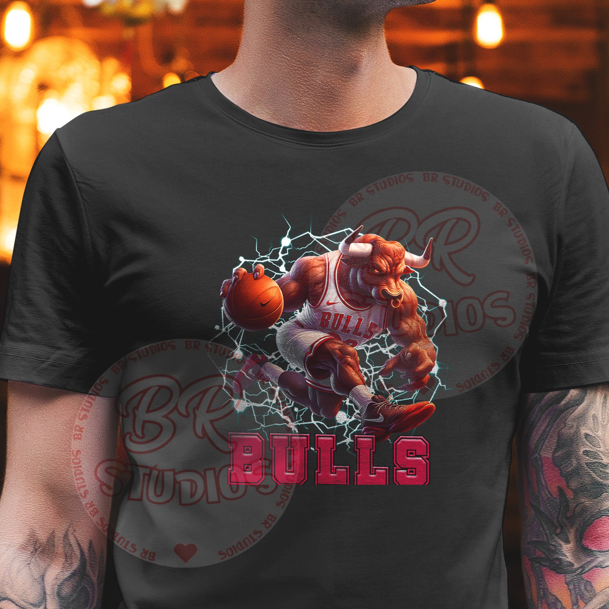 Bulls Design Sublimation, Bulls Mascot Png, Bulls School Spirit, Gift ...