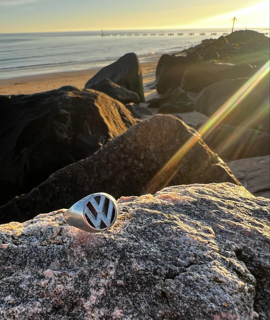 Hand Made VW Ring Made From Pewter With Over 98% Tin lead Free - Etsy