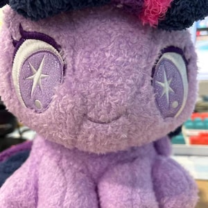 Cute My Little Pony Twilight Sparkle Stuffed Animal Kids Stuffy Plush ...