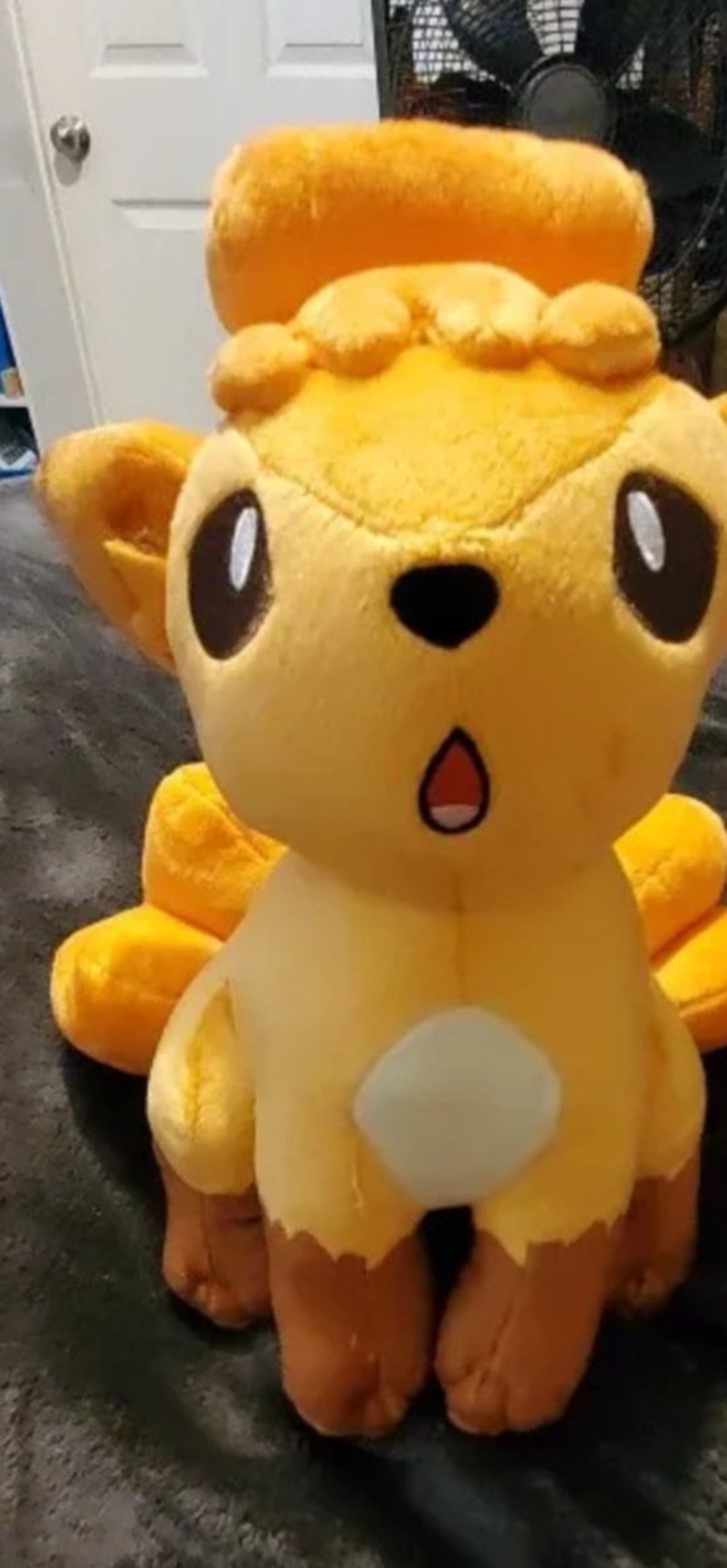 Vulpix Pokemon Plush, Stuffed Animal - Etsy