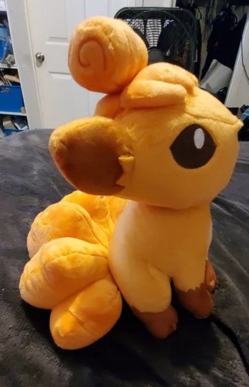 Vulpix Pokemon Plush, Stuffed Animal - Etsy