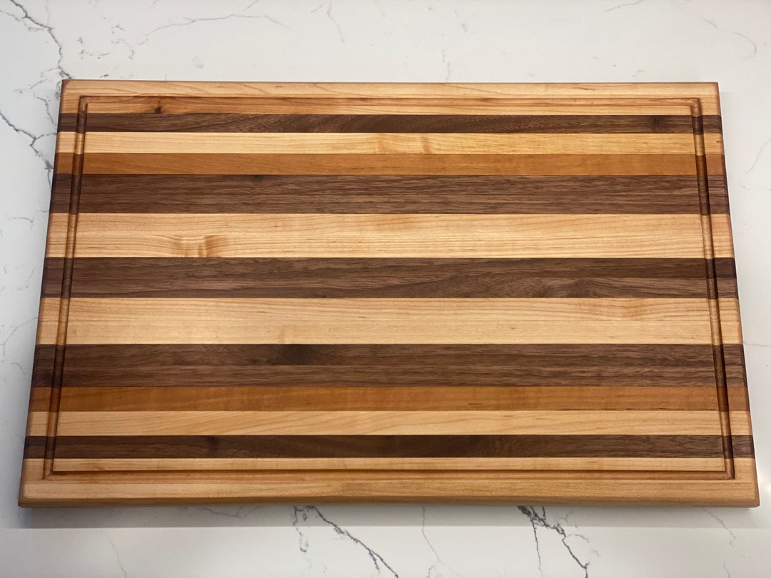 Solid Wood Cutting Board - Etsy
