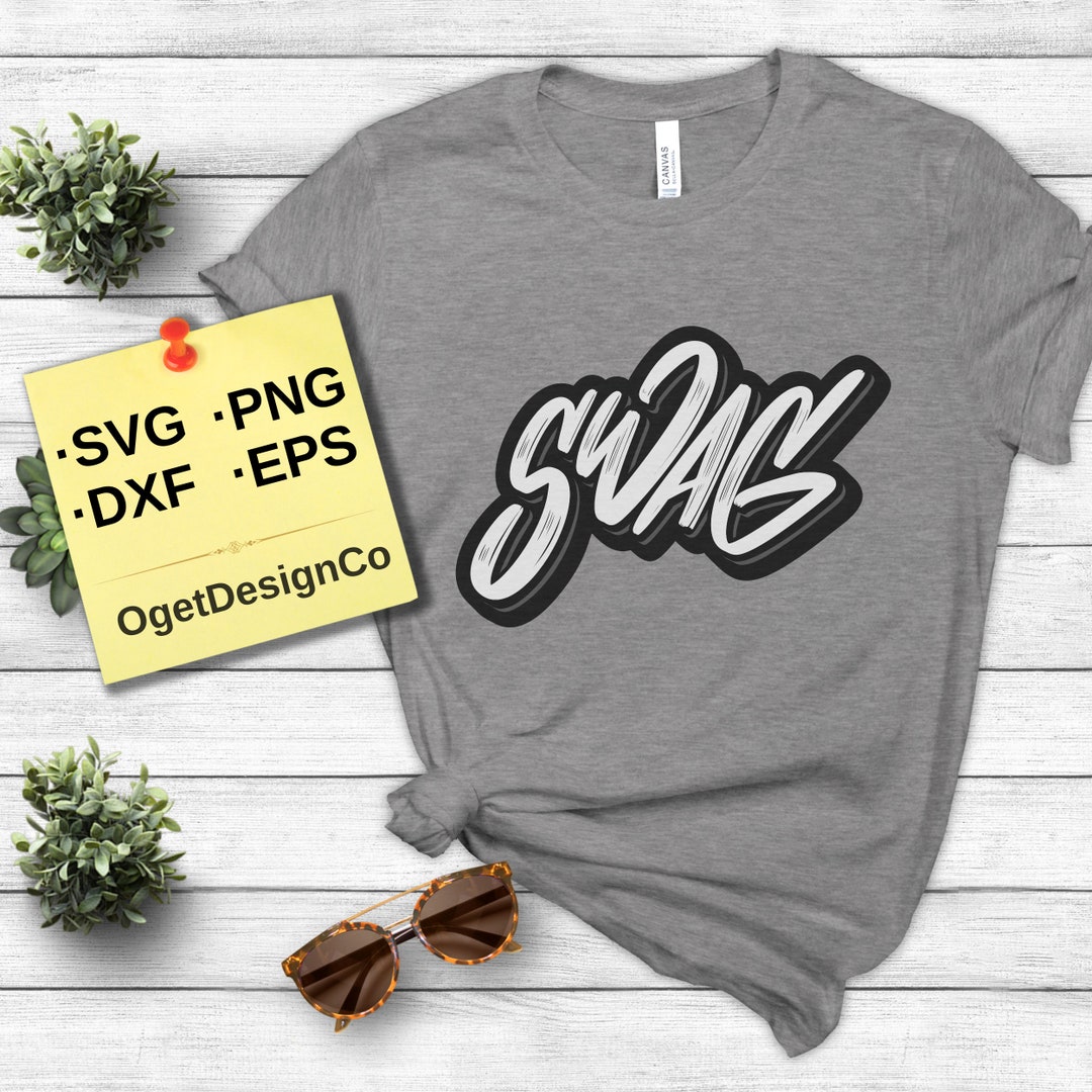 SWAG Svg Positive Svg Sarcasm Svg SVG Digital Digital - Etsy