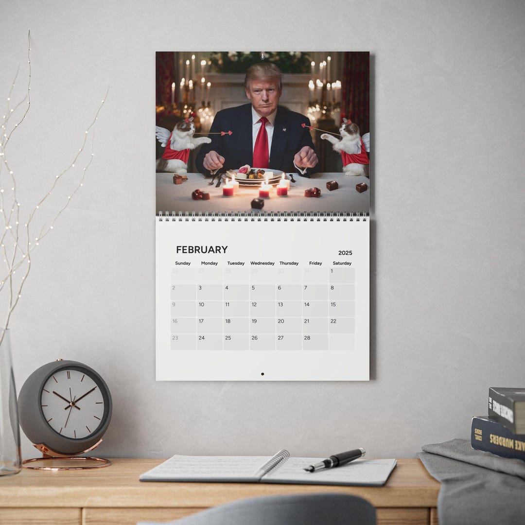 Trump Calendar 2025 - Funny MAGA Calendar - Political Humor - Gifts for ...