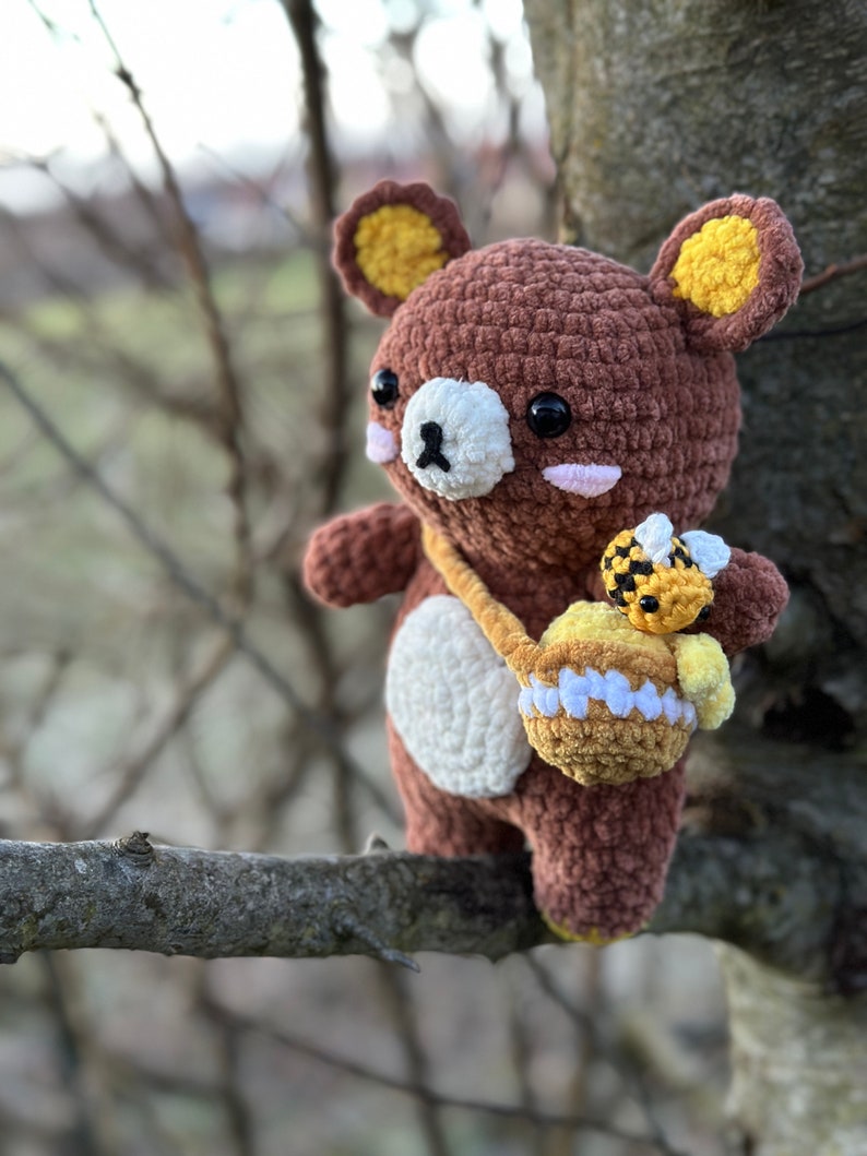 Kumma Bear Crochet Pattern / Rila Bear / Bear Pattern / Amigurumi ...