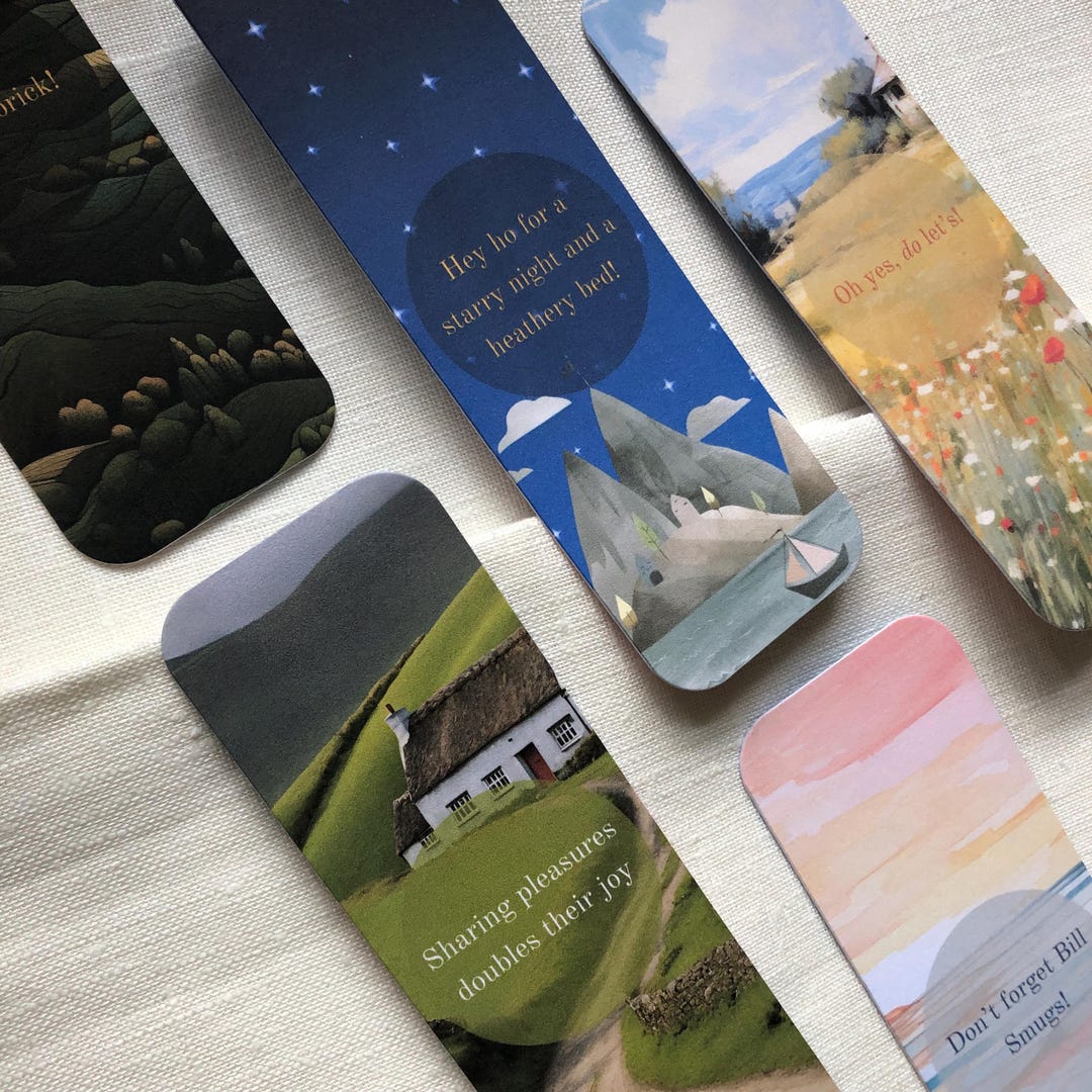 Enid Blyton Famous Five Adventure Stories Bookmark Set of 5 Bookmarks ...